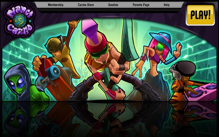 Planet Cazmo // Online Virtual World // RPG for Kids – Brad Fitzpatrick