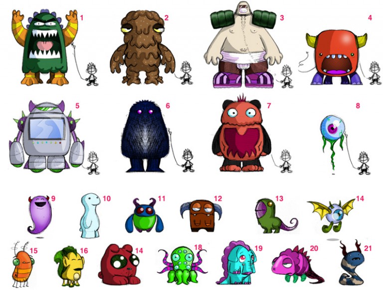 Brad Fitzpatrick – Illustrative Designer // 2d Mobile Game Artist