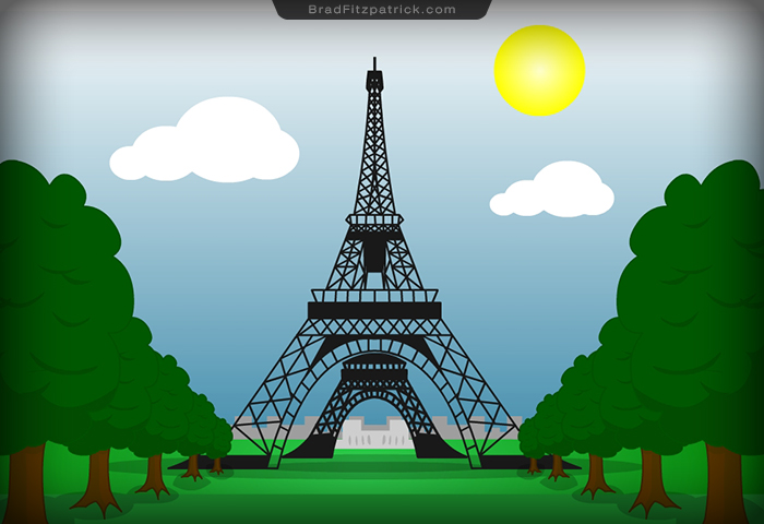 The-Dictator-Republic-Of-Wadiya-Paris-France-Eiffel-Tower-Background ...